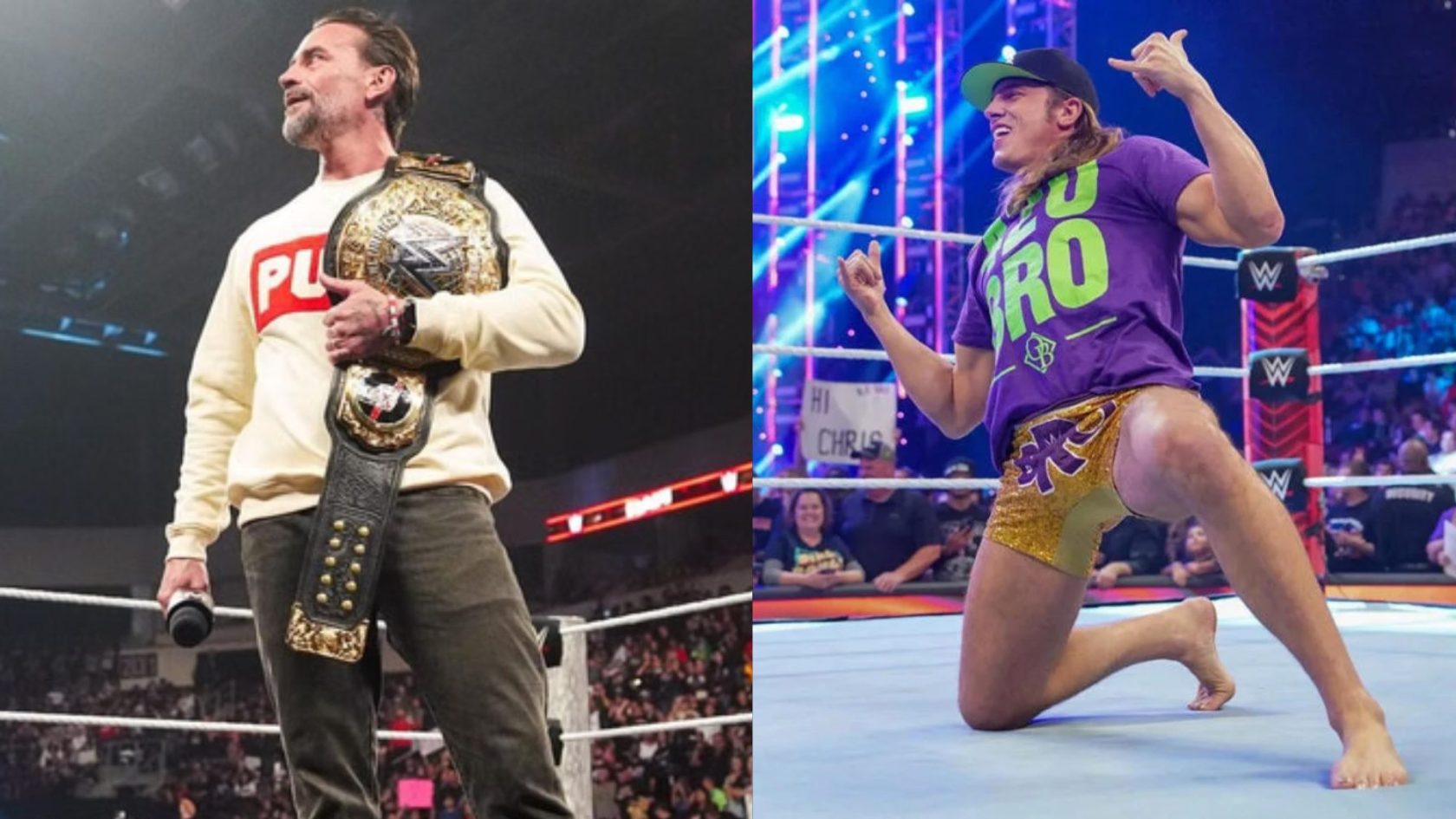 CM Punk Surprisingly Compared To Matt Riddle By WWE Official
